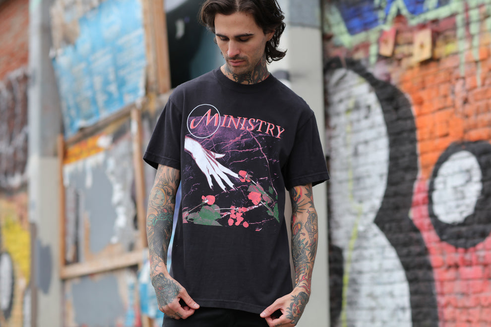With Sympathy Album T-Shirt (Black) – Ministry Store US